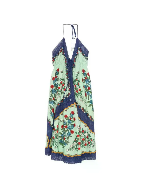Farm Rio Maxi Dress - Blue