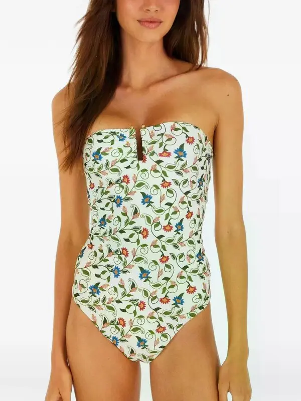 Farm Rio Floral Print One-piece Swimsuit