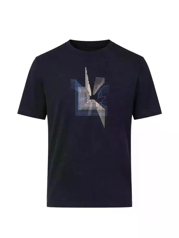 Pal Zileri Geometric-graphic T-shirt