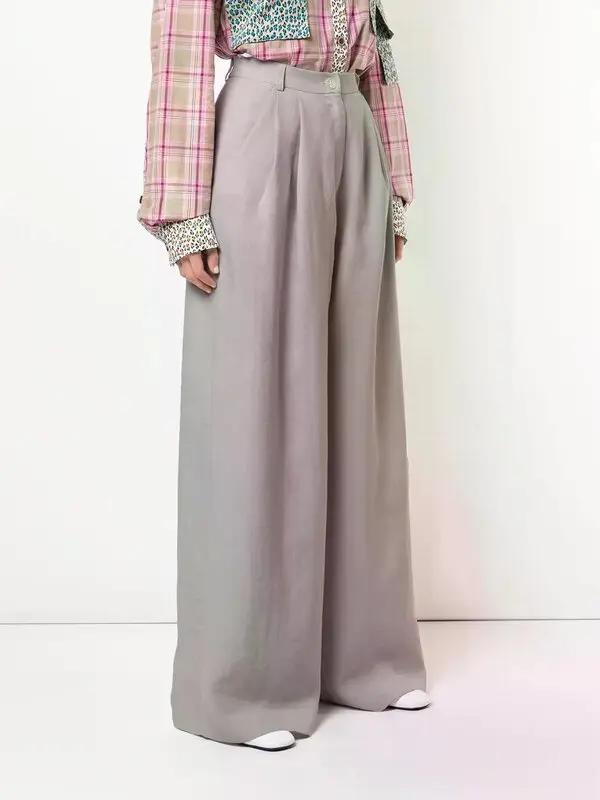 Natasha Zinko High-waisted Wide Leg Trousers