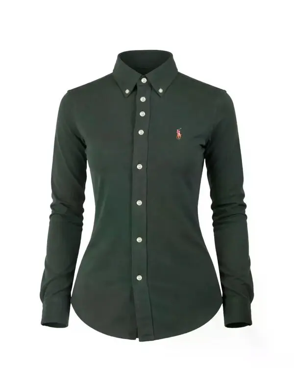 Polo Ralph Lauren Buttoned Long-sleeved Shirt - Green