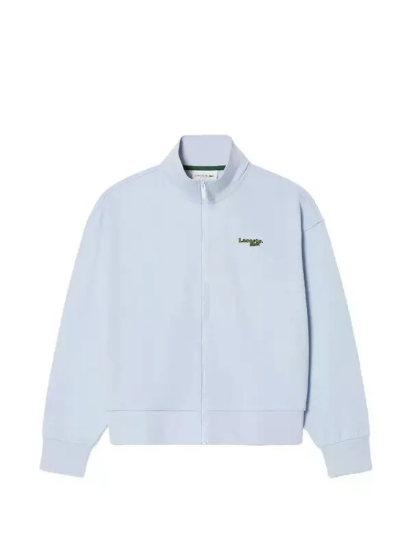 Lacoste Zip-up Collared Sweatshirt