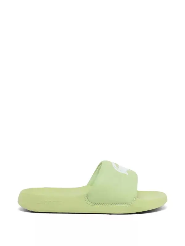 Lacoste Serve Logo Slides - Green