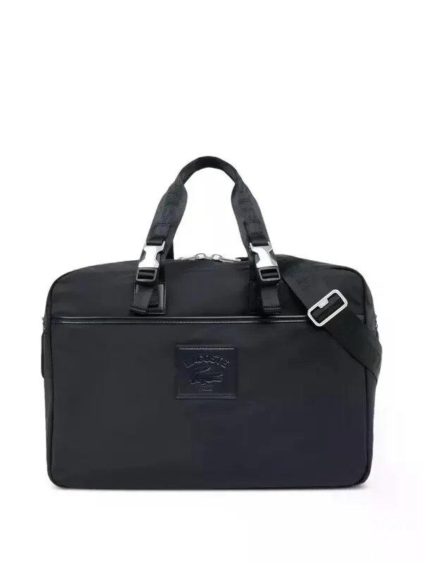 Lacoste Logo Laptop Bag - Black