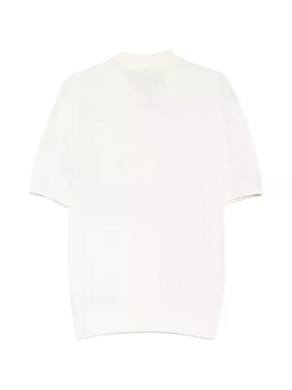 BARACUTA Ribbed Polo Shirt