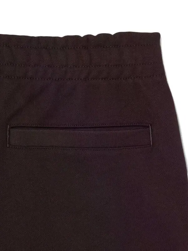 Lacoste Logo Embroidery Shorts - Brown
