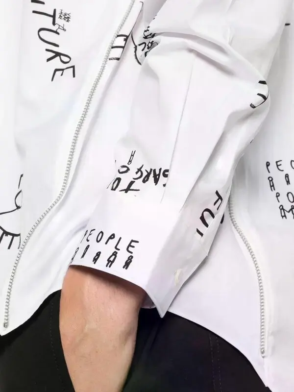 Comme Des Garçons Printed Cotton Shirt