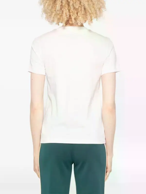 NEW BALANCE Logo-detail T-shirt - Pink