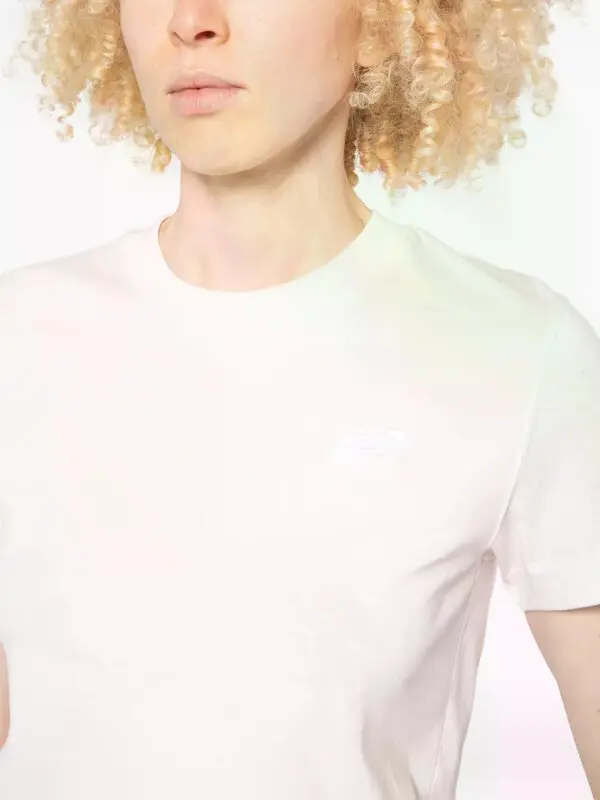 NEW BALANCE Logo-detail T-shirt - Pink