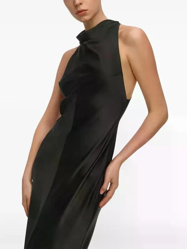 12 STOREEZ Zaha Halterneck Dress