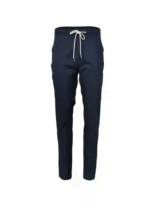 TOMBOLINI Drawstring Tapered Trousers - Blue
