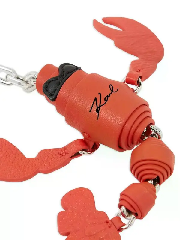 Karl Lagerfeld Lobster Keychain - Red