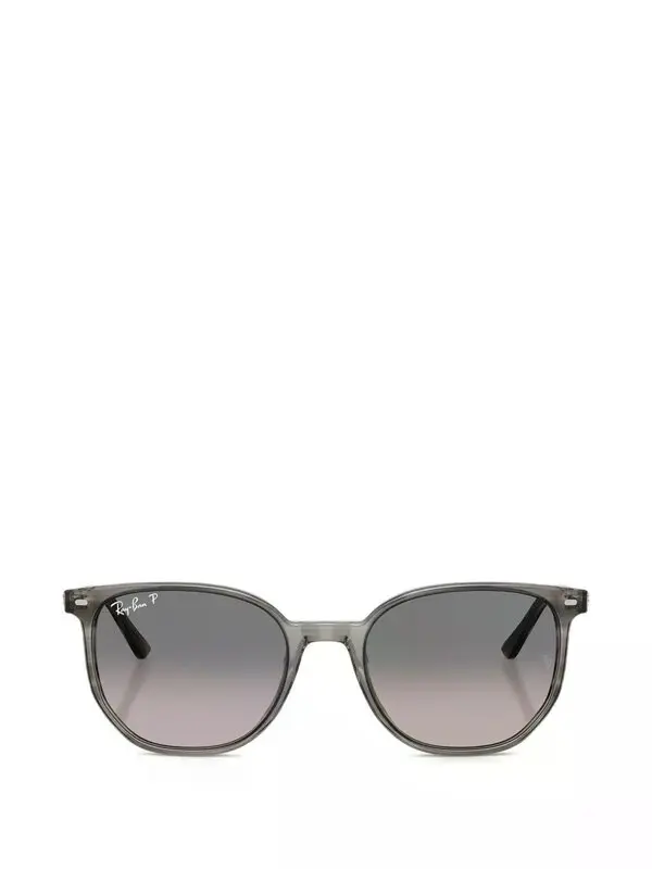 Ray-ban Elliot Round-frame Sunglasses - Grey