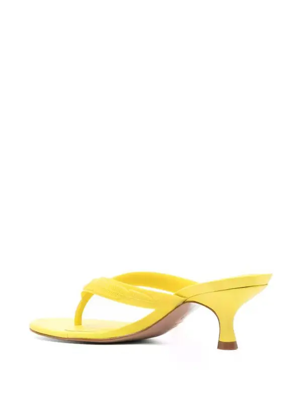 Farm Rio Rob Heeled Sandals - Yellow