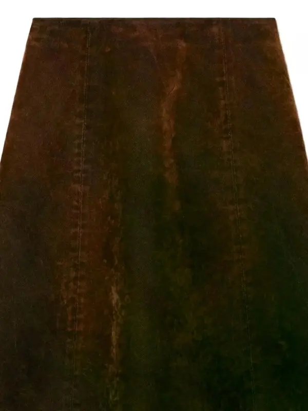 Tory Burch Denim A-line Skirt