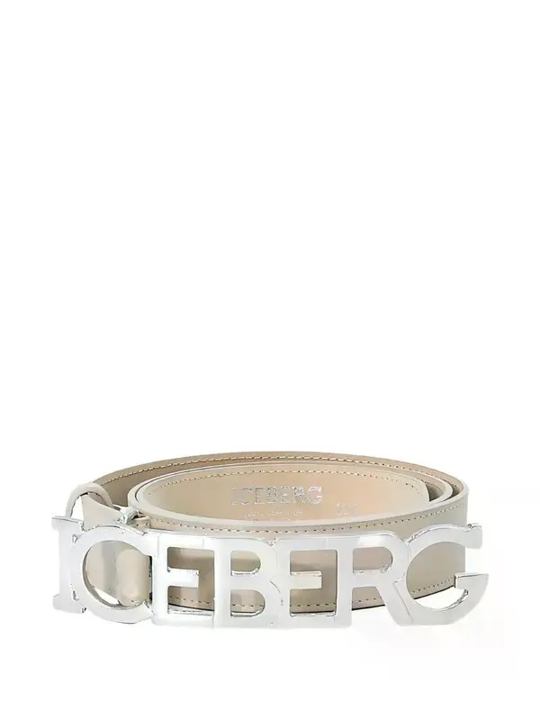 Iceberg Logo Belt - Neutrals