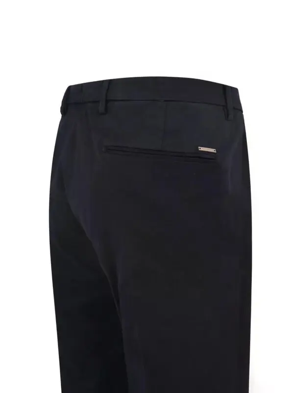Corneliani Dyed And Washed Trousers - Blue
