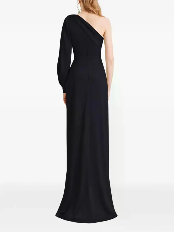 GEMY MAALOUF One-shoulder Draped Maxi Dress