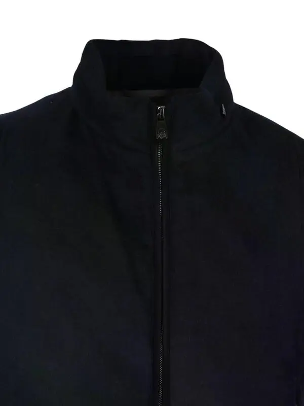 Corneliani Zip Outdoor Waistcoat - Blue
