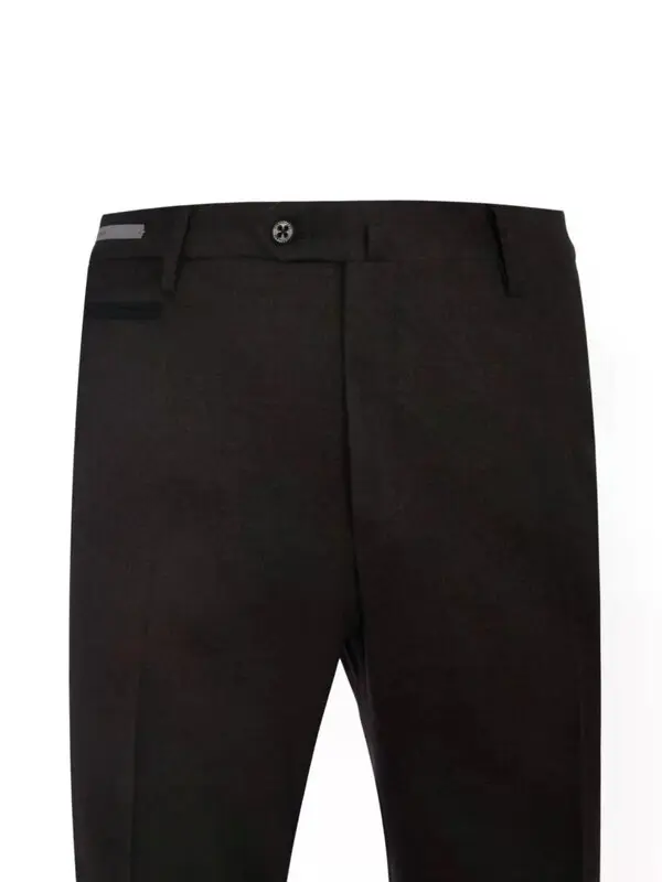 Corneliani Wool Trousers - Brown