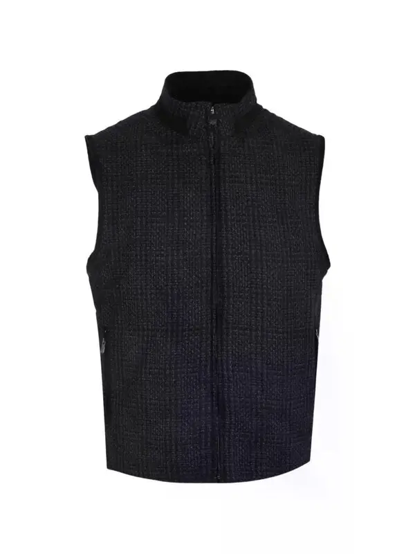 Corneliani Zip Outdoor Waistcoat - Grey