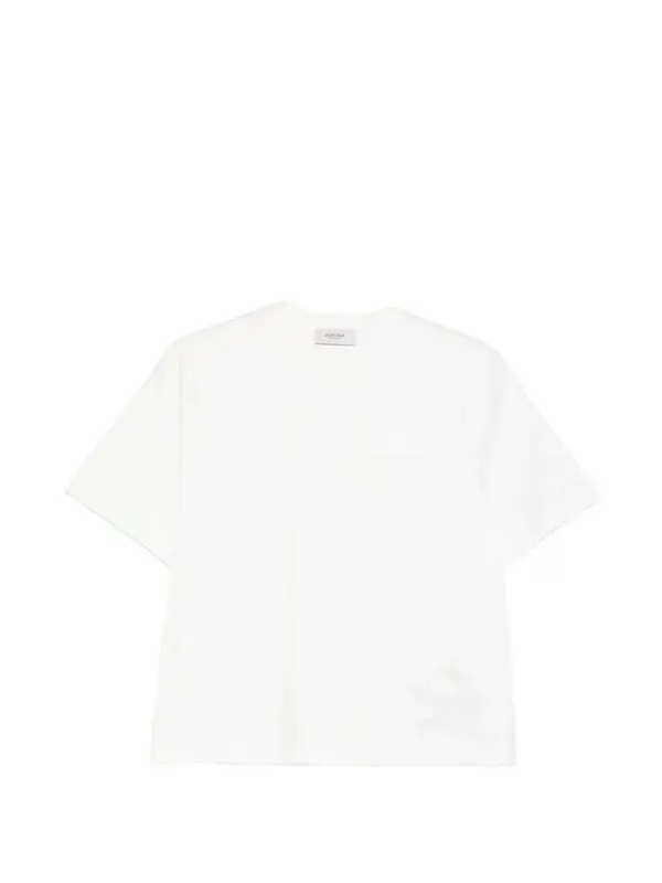 Agnona Embroidered T-shirt - White