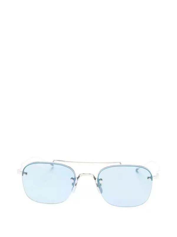 Thom Browne Browline Sunglasses - Silver