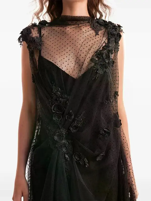 GEMY MAALOUF Draped Maxi Dress