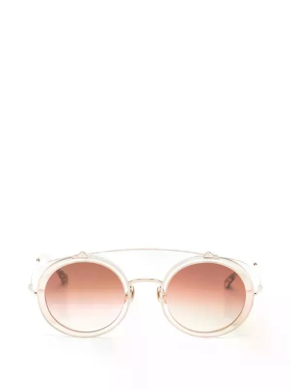 Matsuda Round Frame Sunglasses - Neutrals