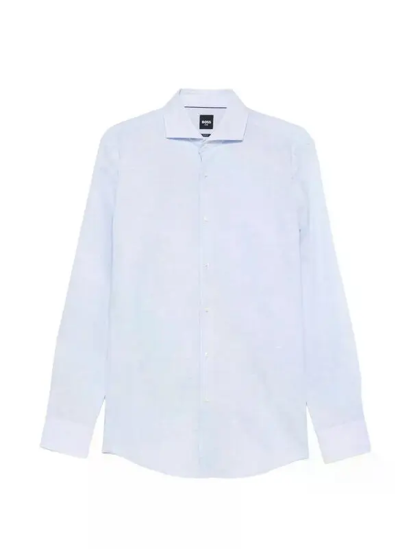 BOSS H-hank Buttoned Shirt - Blue