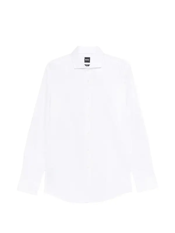BOSS H-hank Buttoned Shirt - White