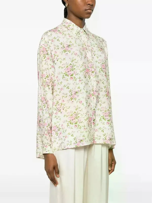 OTTOD'AME Floral-print Shirt