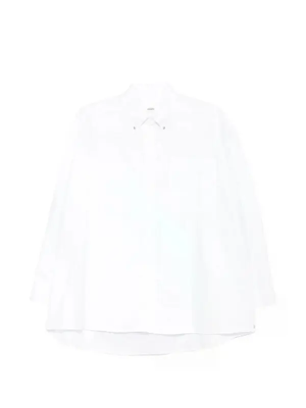 OTTOD'AME Buttoned Chest-pocket Shirt - White