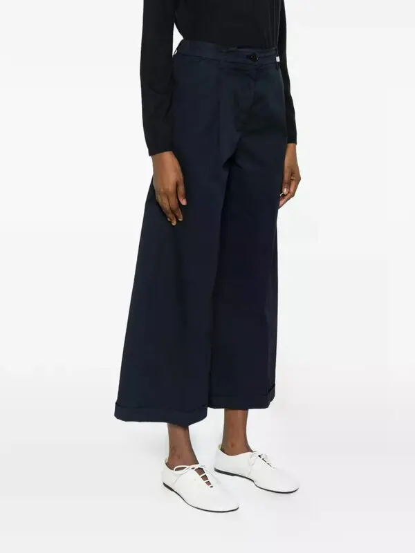MY MYTHS Pleated Wide-leg Trousers