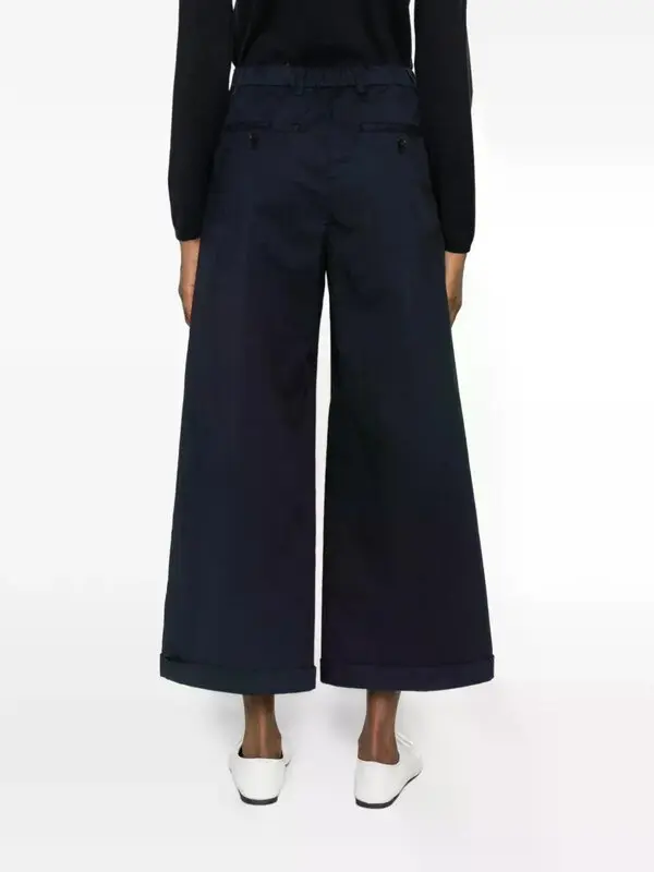 MY MYTHS Pleated Wide-leg Trousers