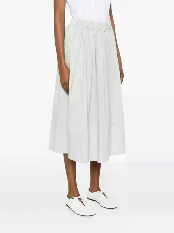 MY MYTHS Midi Skirt With Elastic Waist