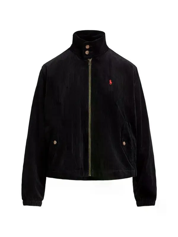 Polo Ralph Lauren Corduroy Zip Jacket - Black