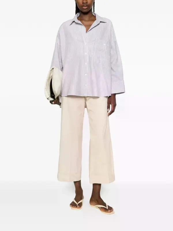 WHITE SAND Wide-leg Trousers - Neutrals