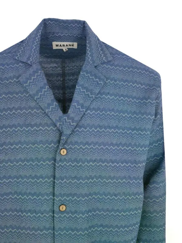 Marané Seba Weave Patterned Shirt