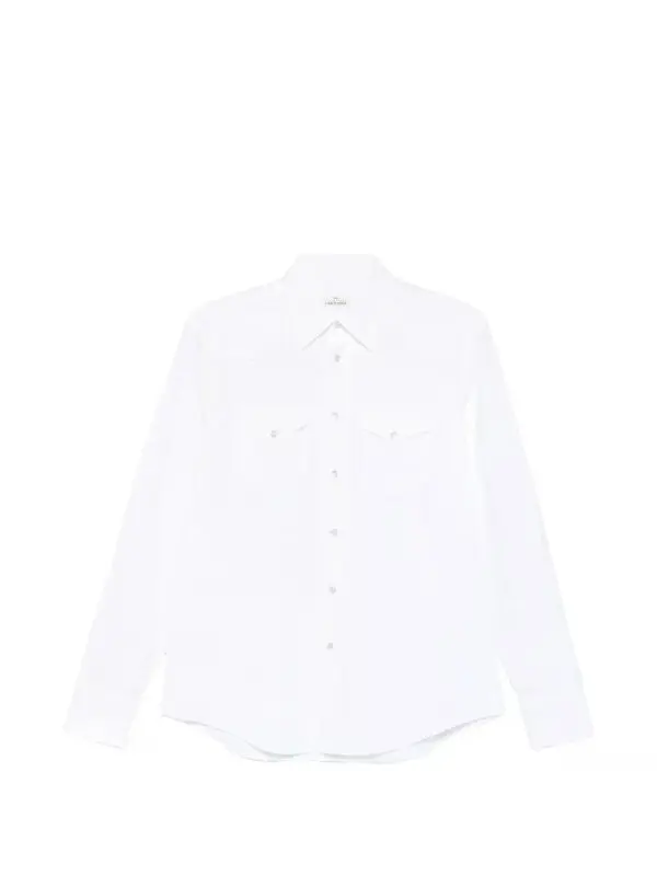 ALESSANDRO GHERARDI Long-sleeve Pocket Shirt - White