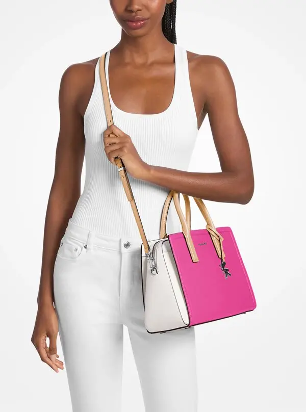 Michael Kors Laila Medium Satchel - Pink