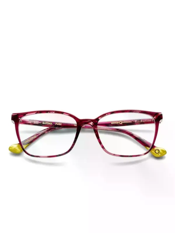 ETNIA BARCELONA Bayona Square-frame Glasses - Red