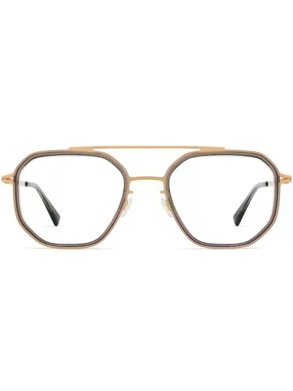 Mykita Square-frame Glasses - Gold