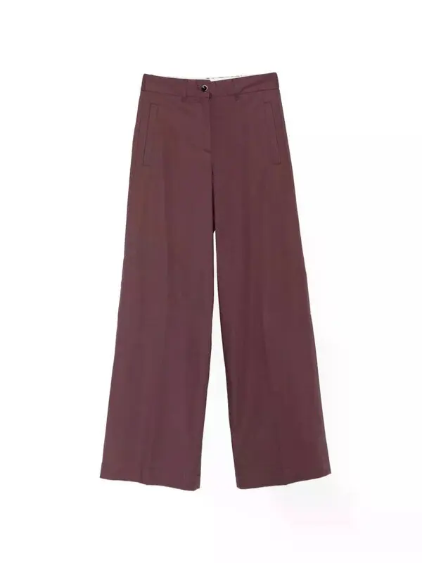 NINE:INTHE:MORNING Astrid Pocket Trousers - Purple