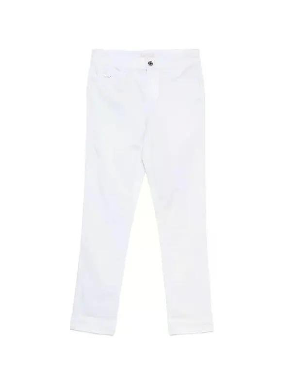 Liu Jo Buttoned Trousers - White