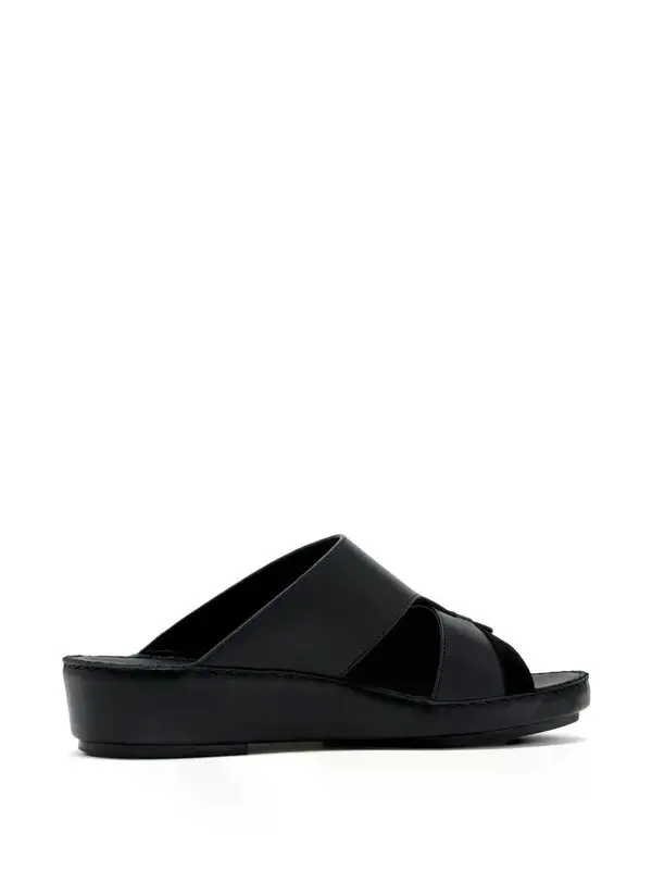 FORSA Fahed Slip-on Sandals - Black