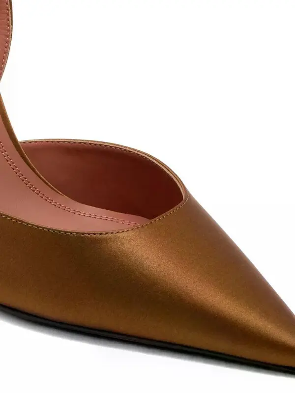Amina Muaddi 95mm Holli Pumps