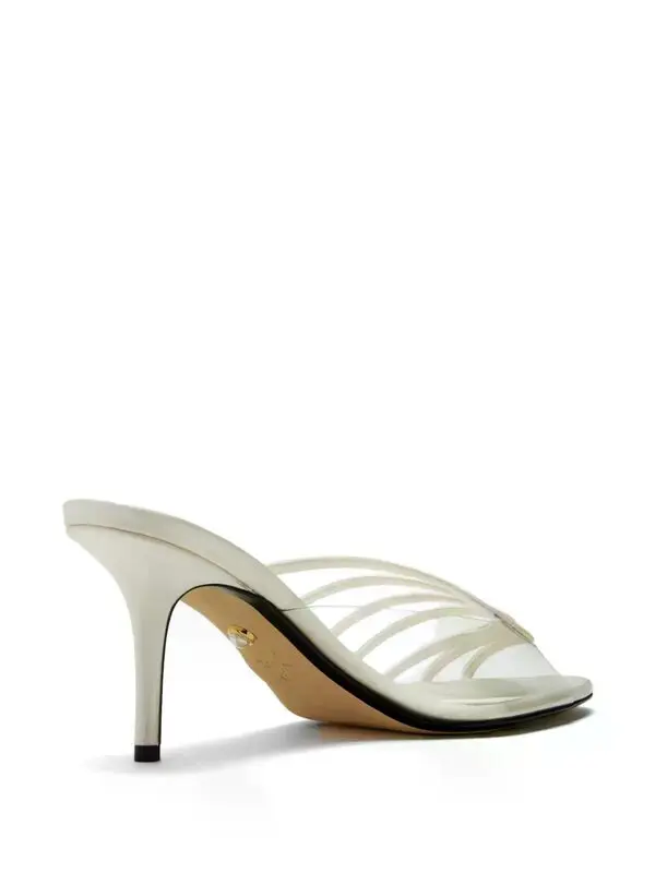 ALEVI MILANO 75mm Diletta Mules - White