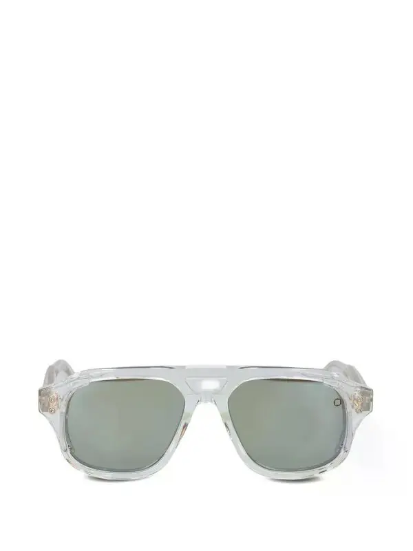 AKONI Pilot Frame Sunglasses - Neutrals