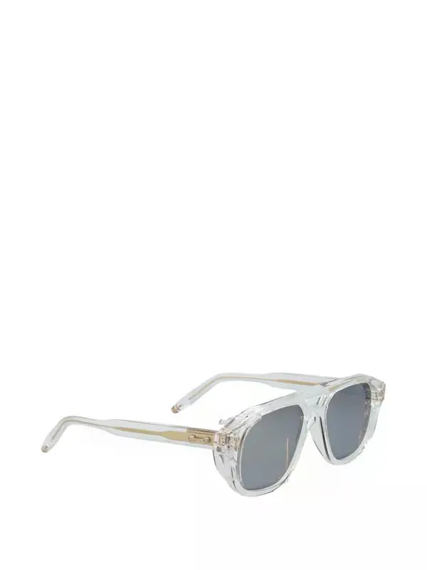 AKONI Pilot Frame Sunglasses - Neutrals